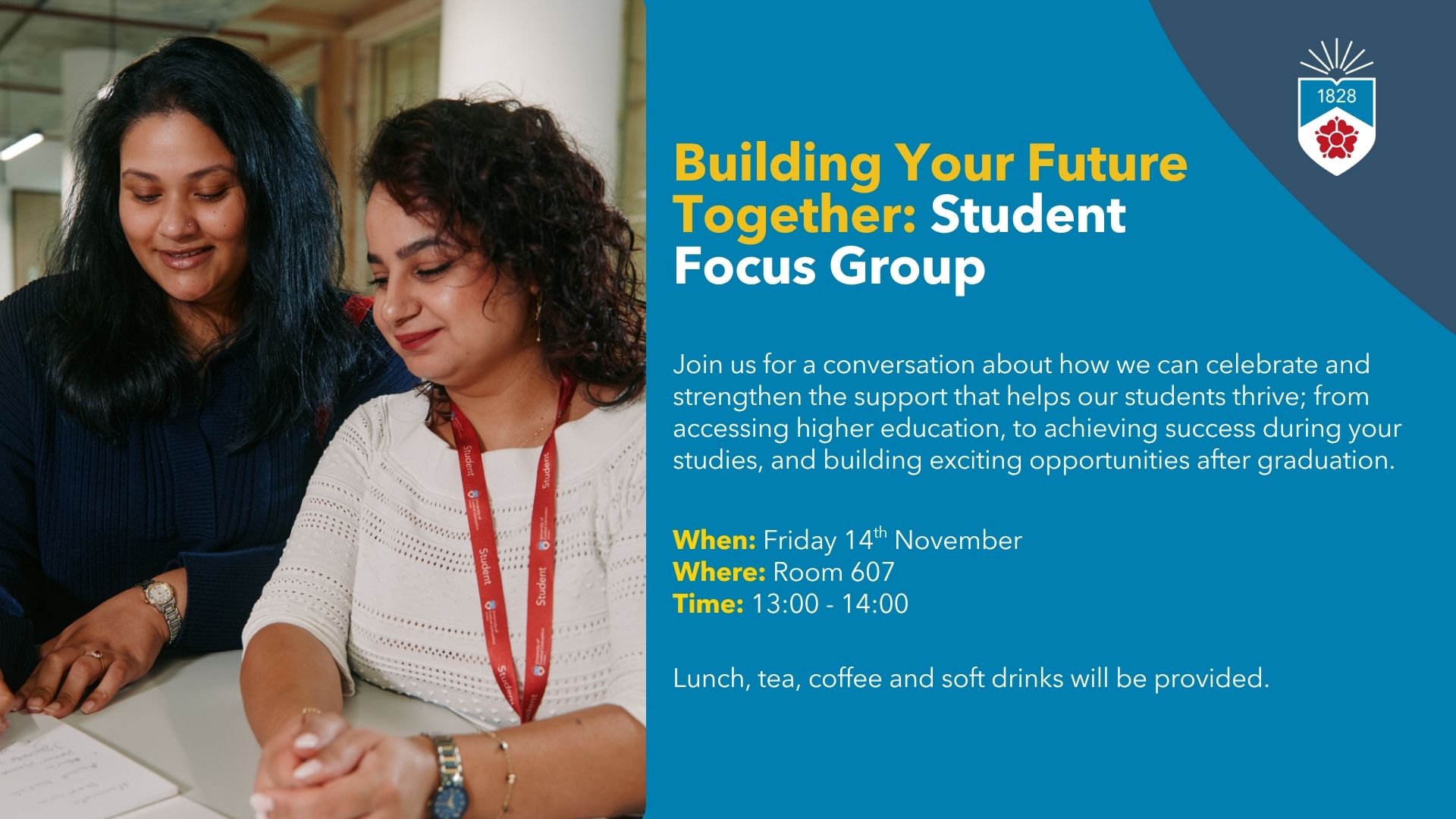 Building Your Future Together: Student Focus Group